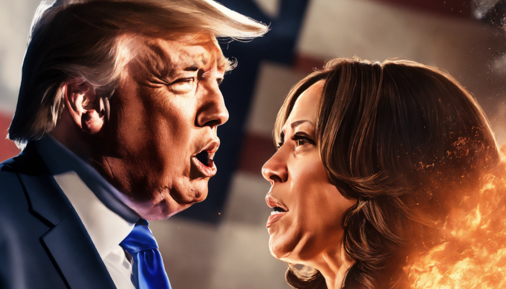 Kamala Harris Surpasses Donald Trump in $572 Million U.S. Presidential ...