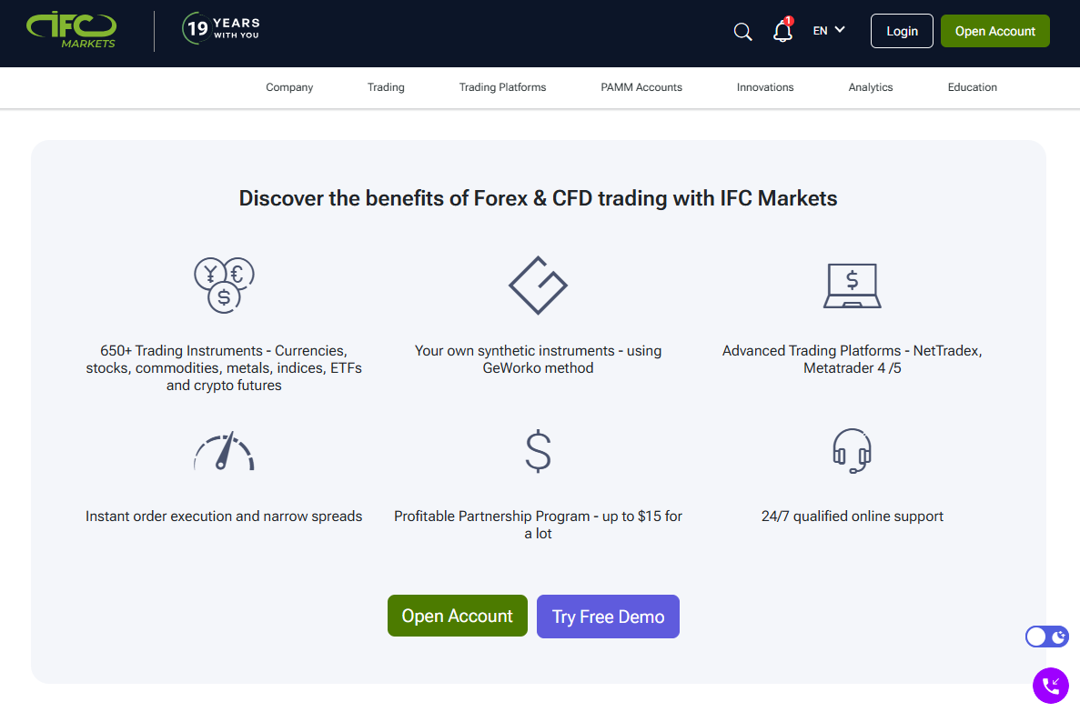 IFC Markets Review – ☑️ Pros and Cons (Updated 2025*)