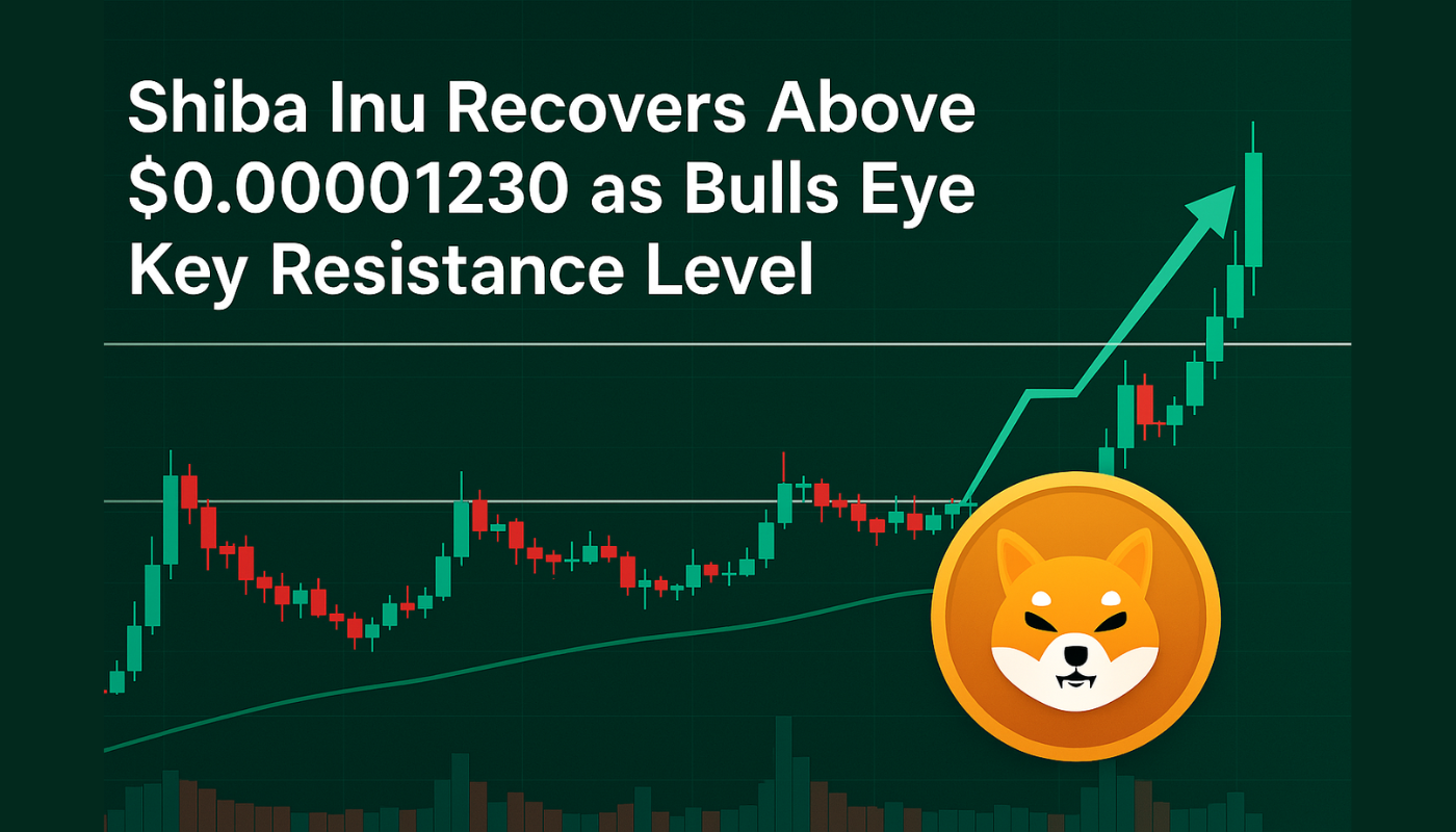 Shiba Inu Regains Strength Above $0.00001230 as Bulls Target Breakout ...