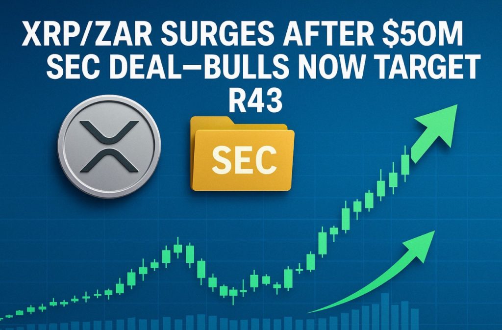 XRP/ZAR Surges After $50M SEC Deal— Bulls Now Target R43 - Forex News ...
