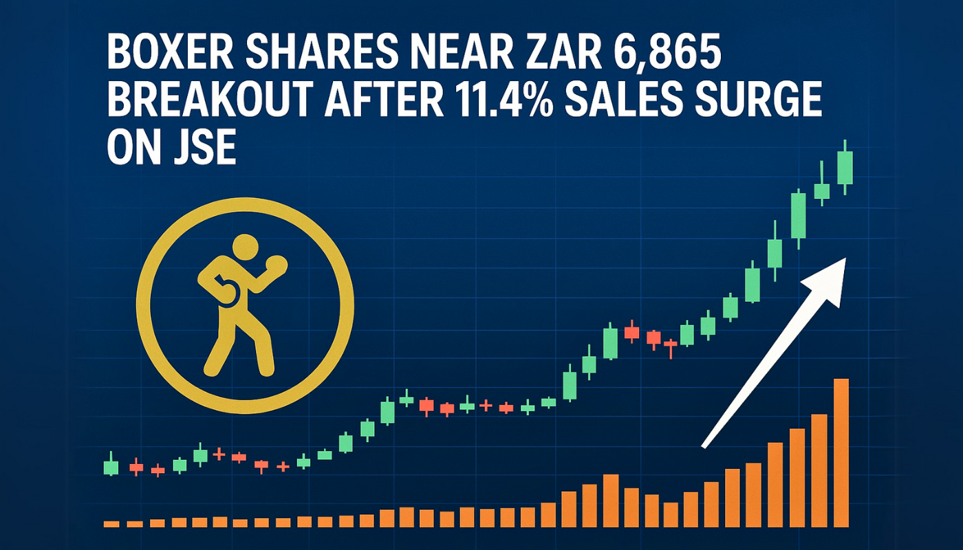 Boxer Shares Price Near ZAR 6,865 Breakout After 11.4% Sales Surge on ...